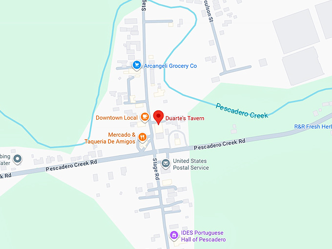 16. duarte’s tavern map