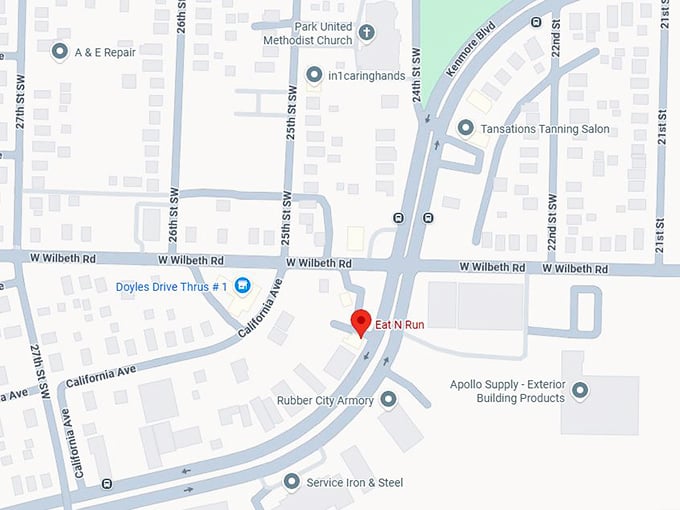 16. eat n run map
