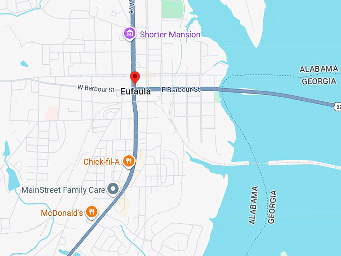 16. eufaula map