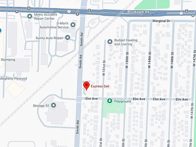 express deli map