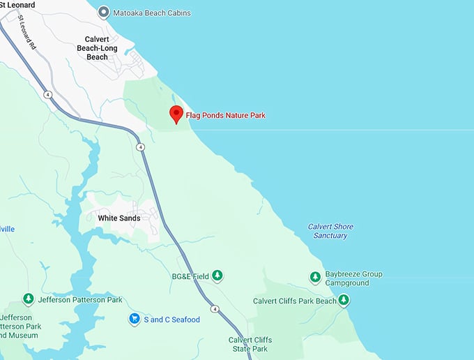 16. flag ponds nature park map