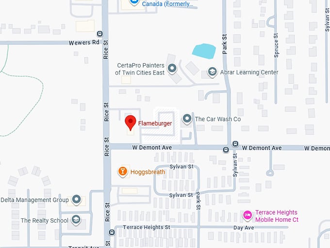 16. flameburger map