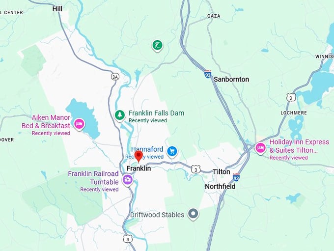16. franklin map