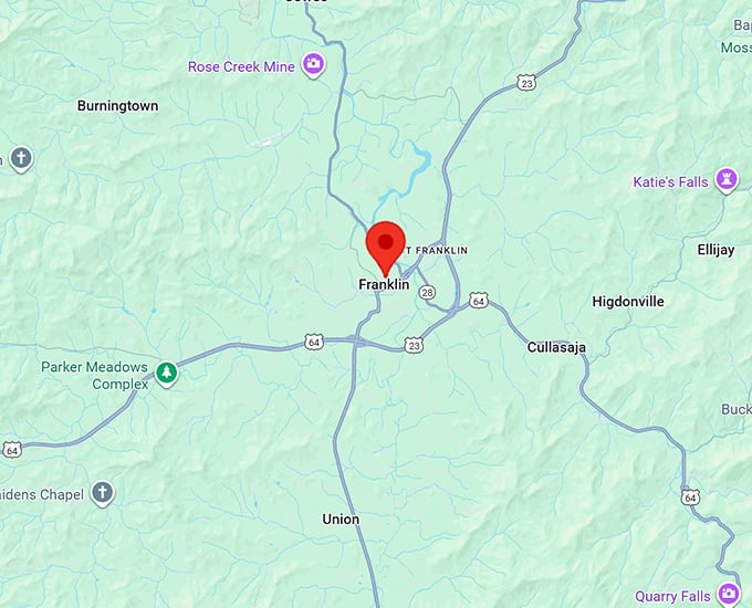 16. franklin map