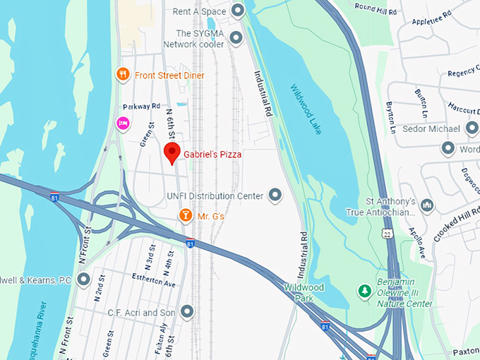 16. gabriel’s pizza map