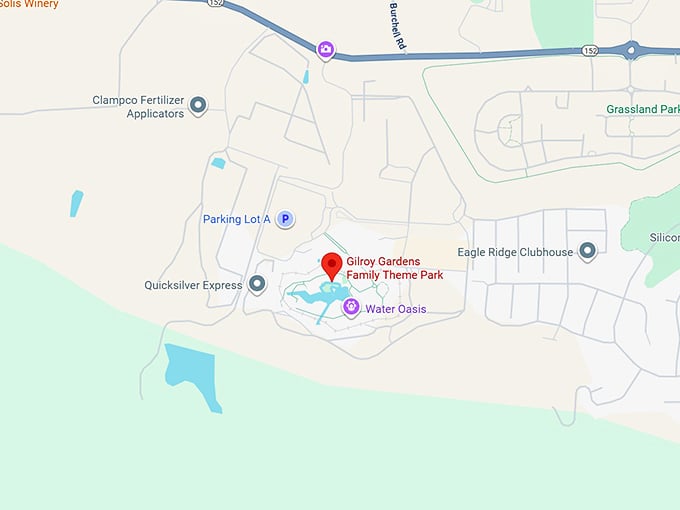 16. gilroy gardens family theme park map
