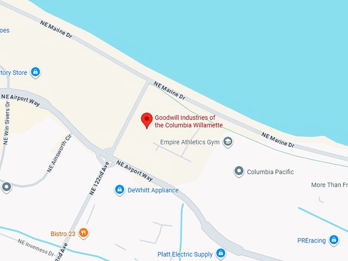 16. goodwill industries of the columbia willamette map