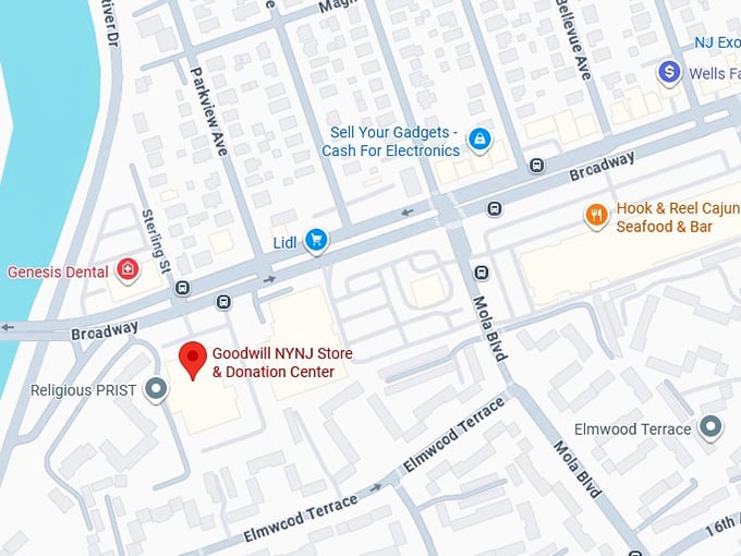 16. goodwill nynj store & donation center map