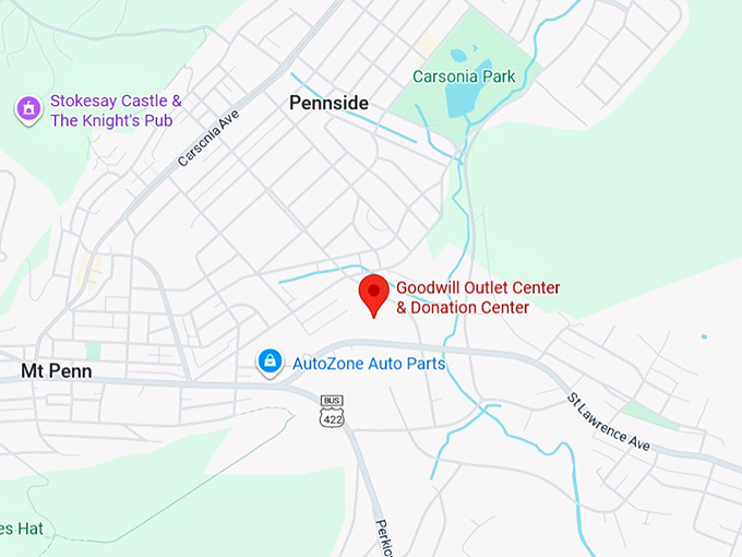 16. goodwill outlet center & donation center map