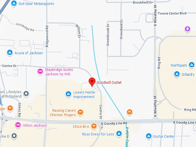 16. goodwill outlet map