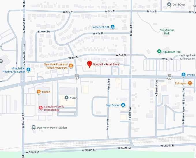 16. goodwill retail store map