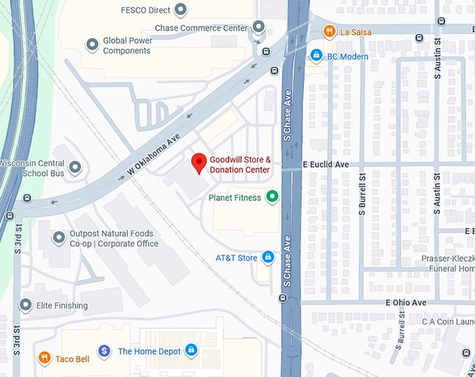16. goodwill store & donation center 153 w oklahoma ave map