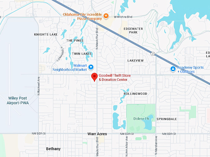 16. goodwill thrift store & donation center (6305 n macarthur blvd) map