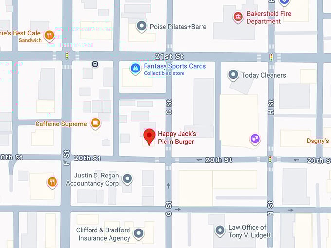 16. happy jack’s pie ’n burger map