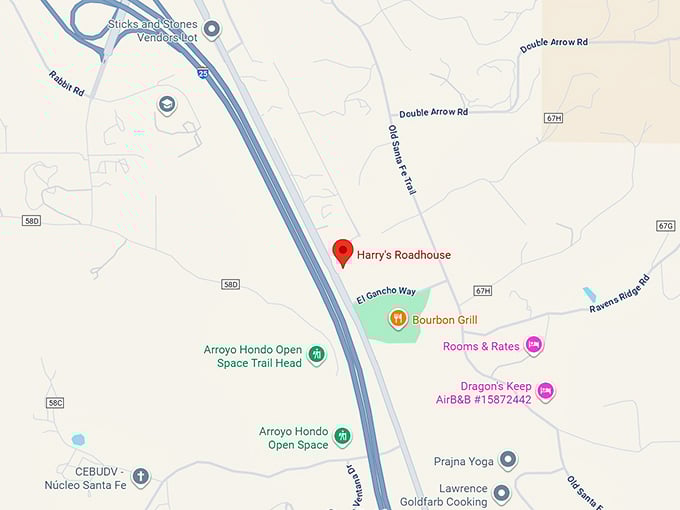 16. harry’s roadhouse map