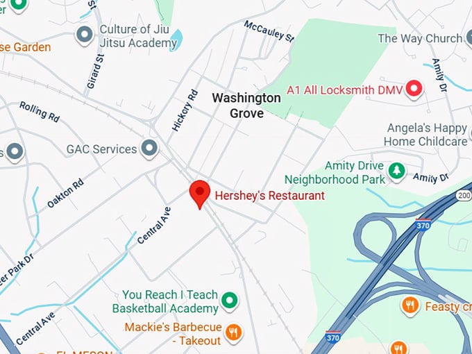 16. hershey's restaurant map