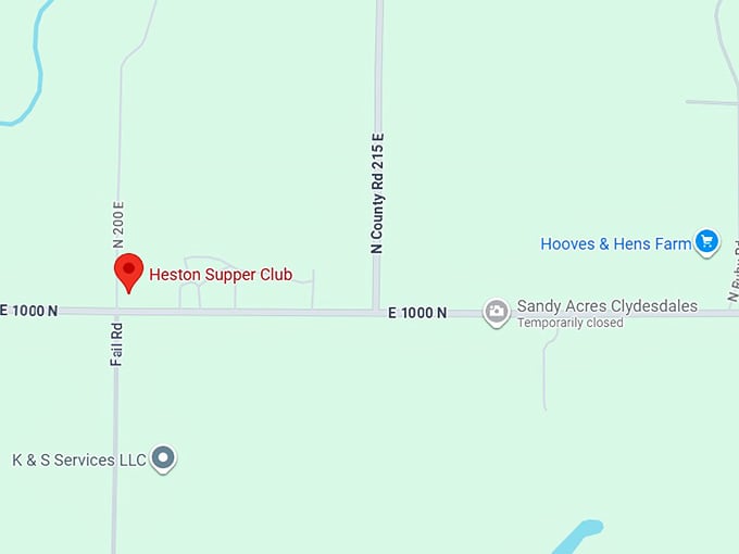16. heston supper club map