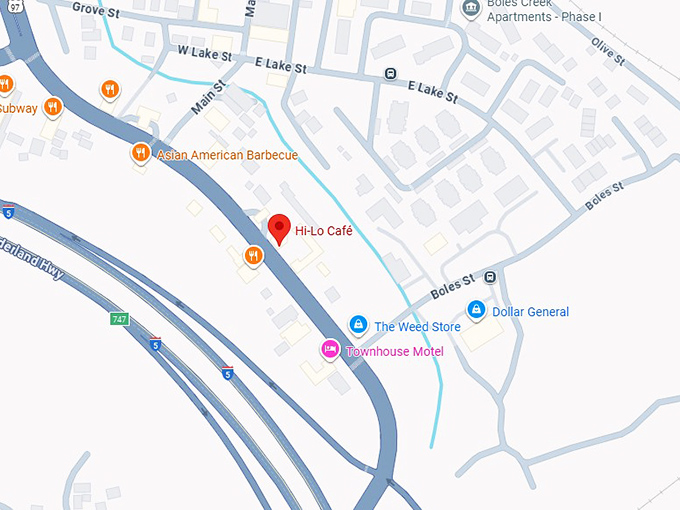16. hi lo café map
