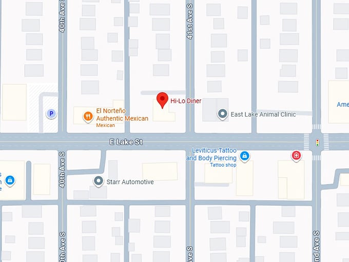 16. hi lo diner map