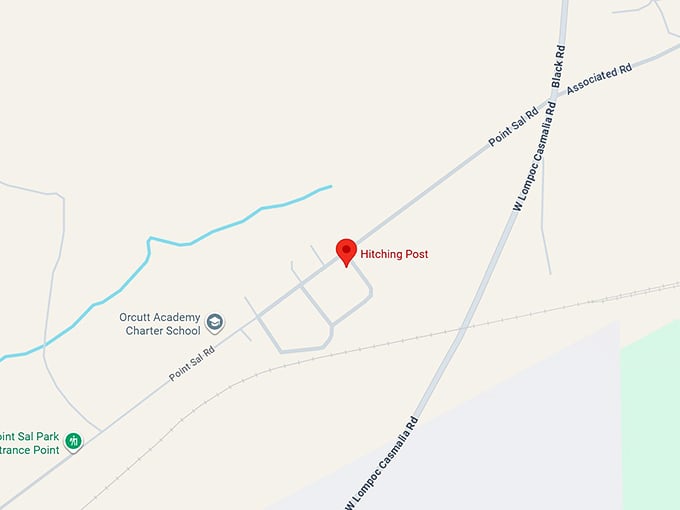 16. hitching post map