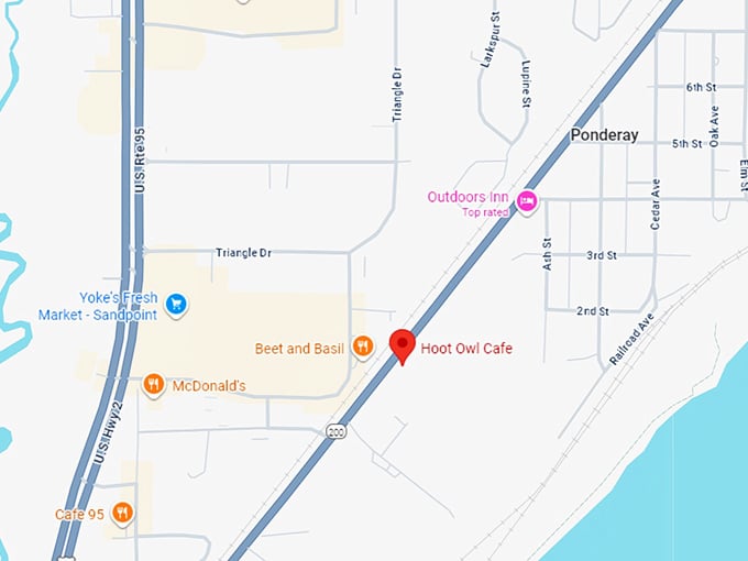 16. hoot owl café map