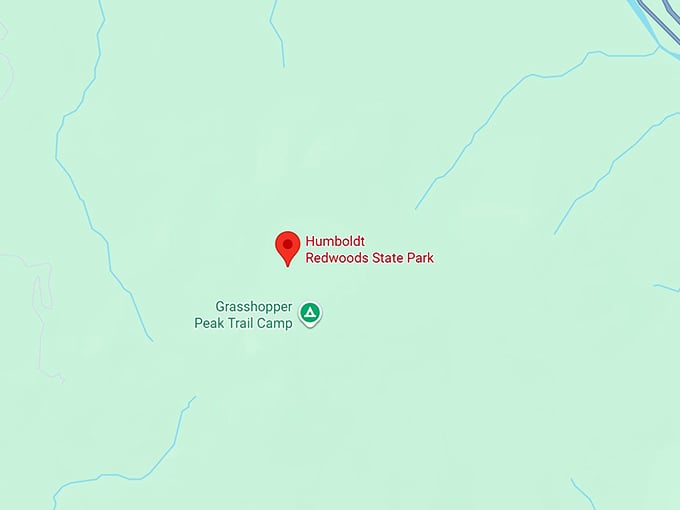 16. humboldt redwoods state park map