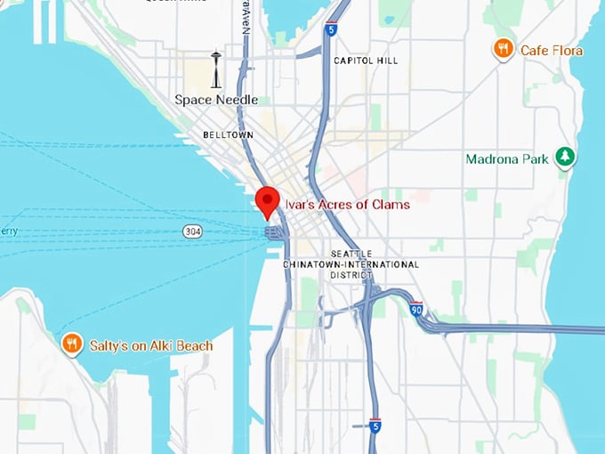 16. ivar’s acres of clams map