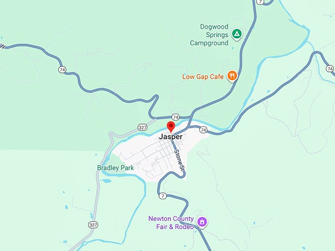 16. jasper ar map