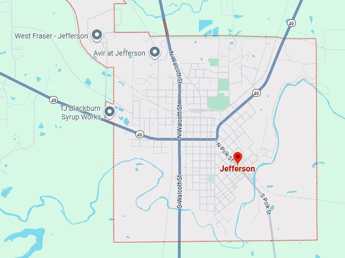 16. jefferson map