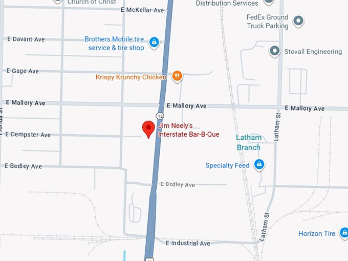 16. jim neely’s interstate bar b que map