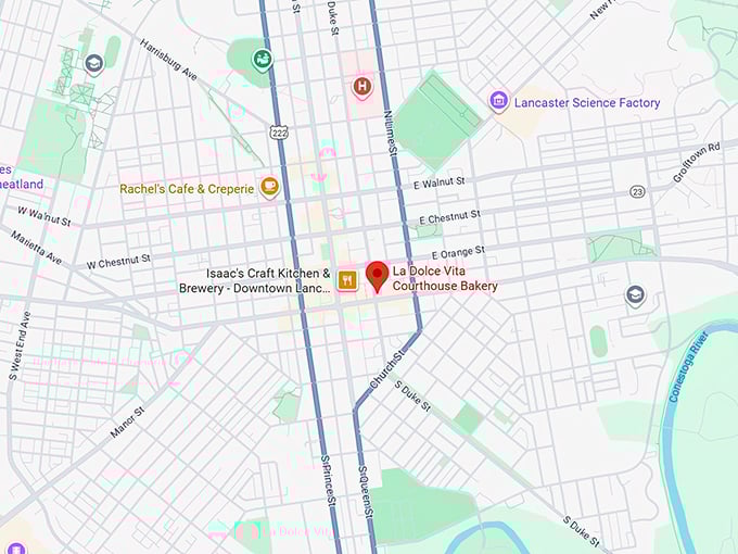 16. la dolce vita courthouse bakery map