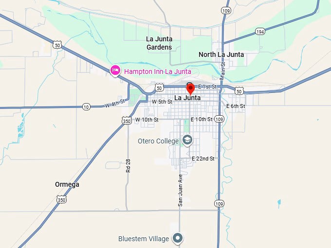 16. la junta map