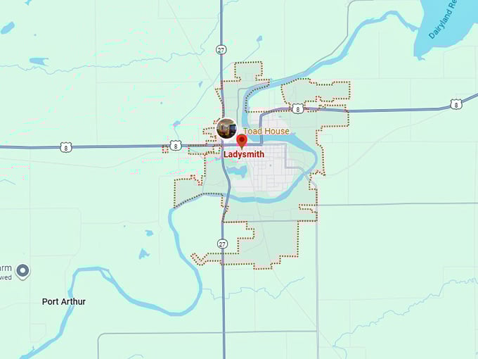16. ladysmith map