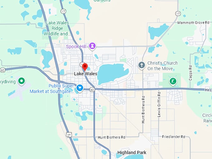 16. lake wales map