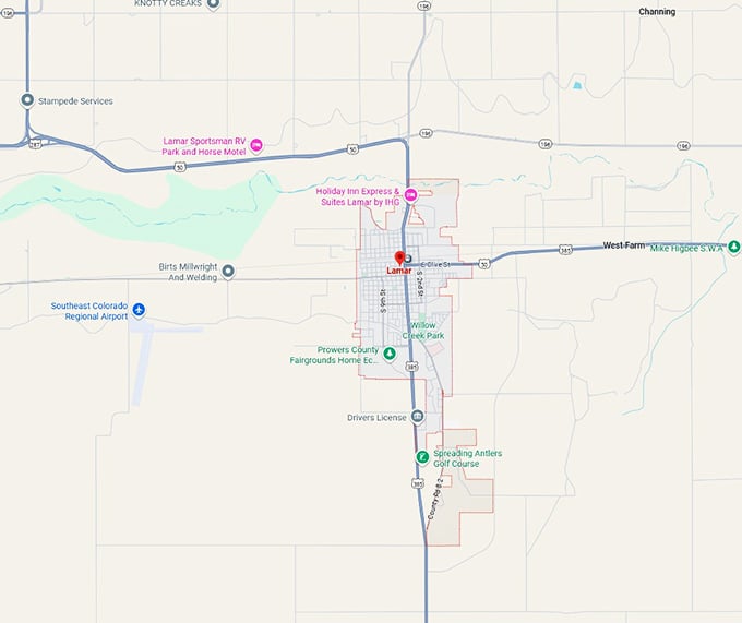 16. lamar map