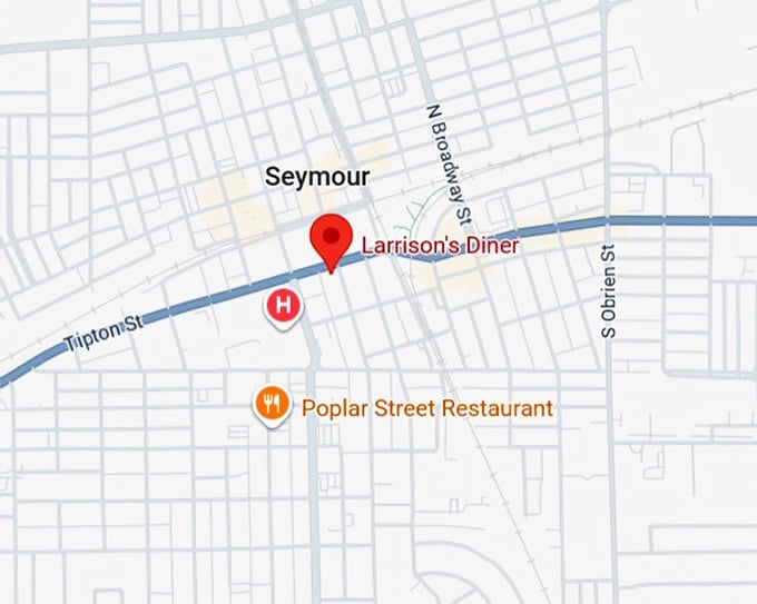 16. larrison’s diner map