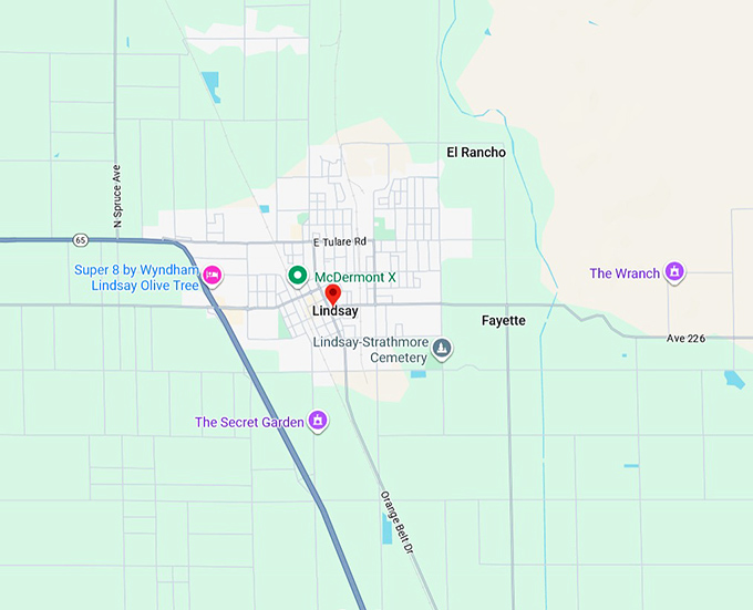 16. lindsay map