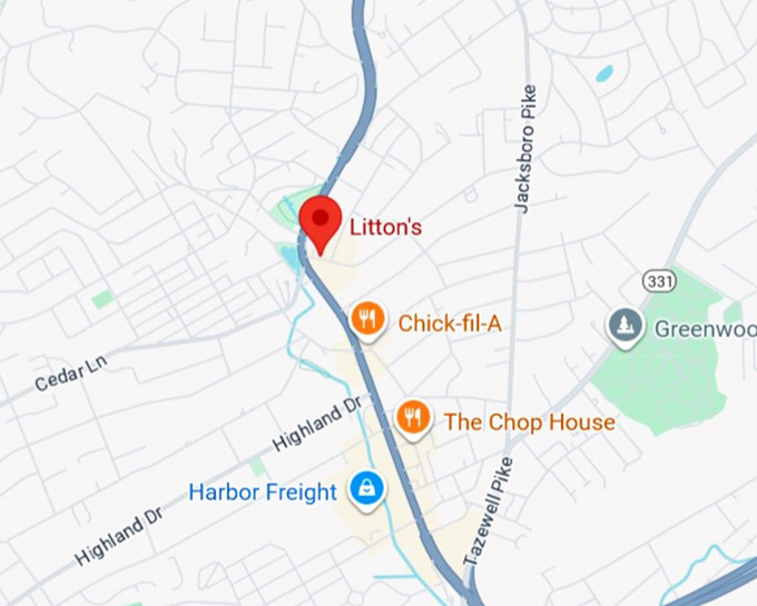 16. litton's map