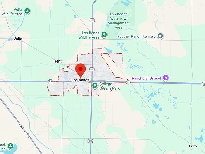 16. los banos map