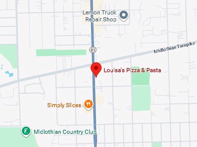 16. louisa’s pizza & pasta map