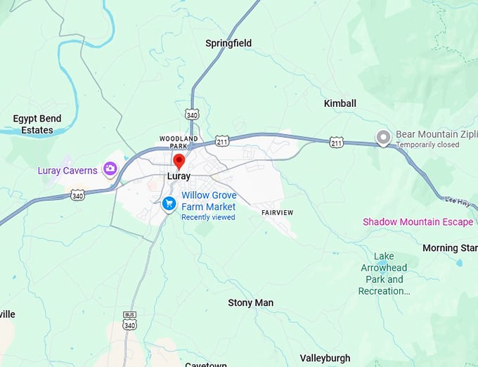 16. luray map