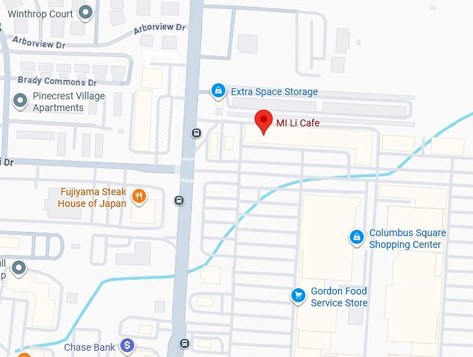 16. mi li cafe map