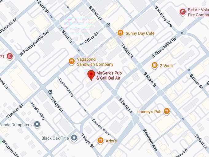 16. magerk's pub & grill bel air map