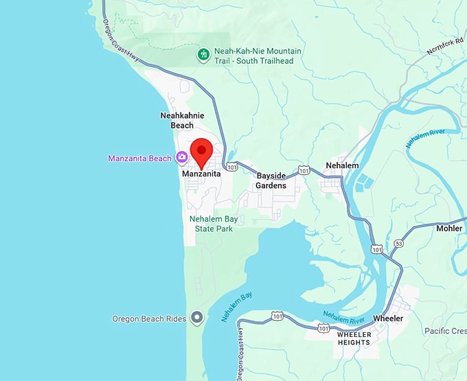 manzanita map
