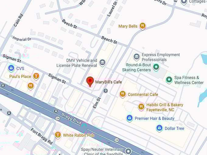 16. marybill’s cafe map