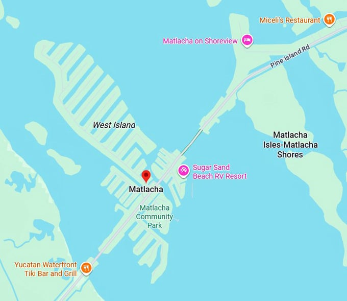 16. matlacha map