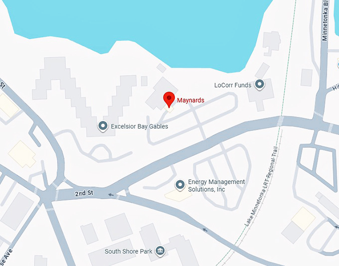 16. maynards map