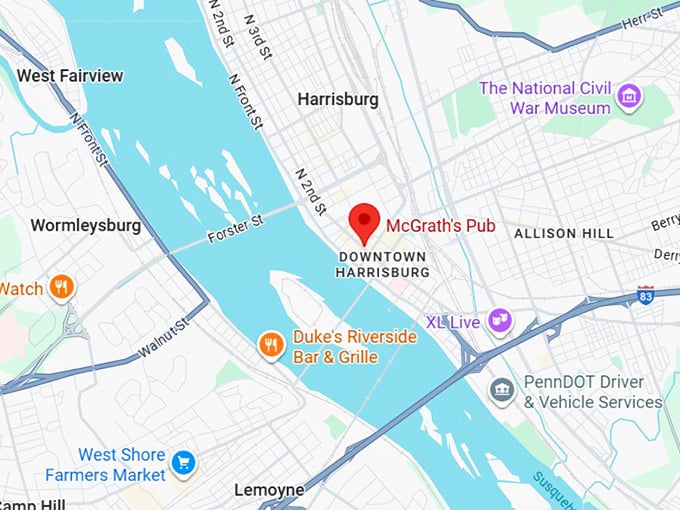 16. mcgrath’s pub map