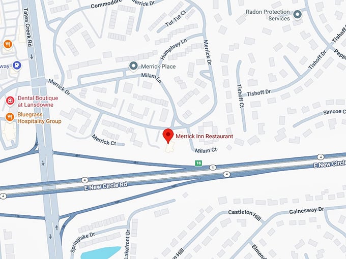 16. merrick inn map