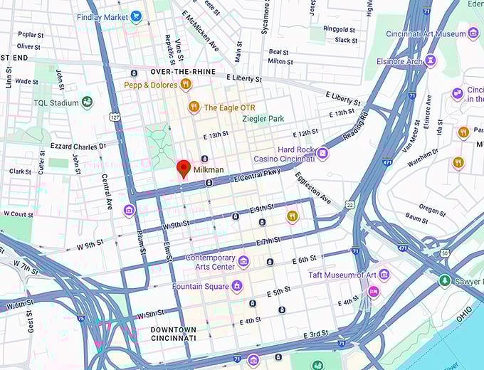 16. milkman map